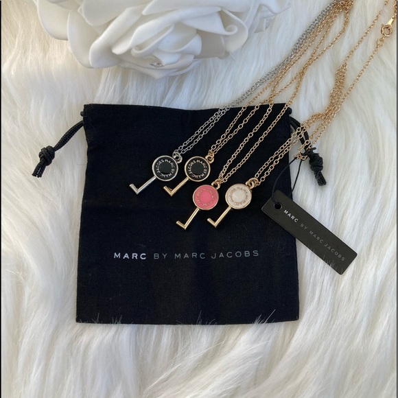 Marc By Marc Jacobs | Jewelry | Nwt Marc Jacobs Enamel Logo Letters Key ...